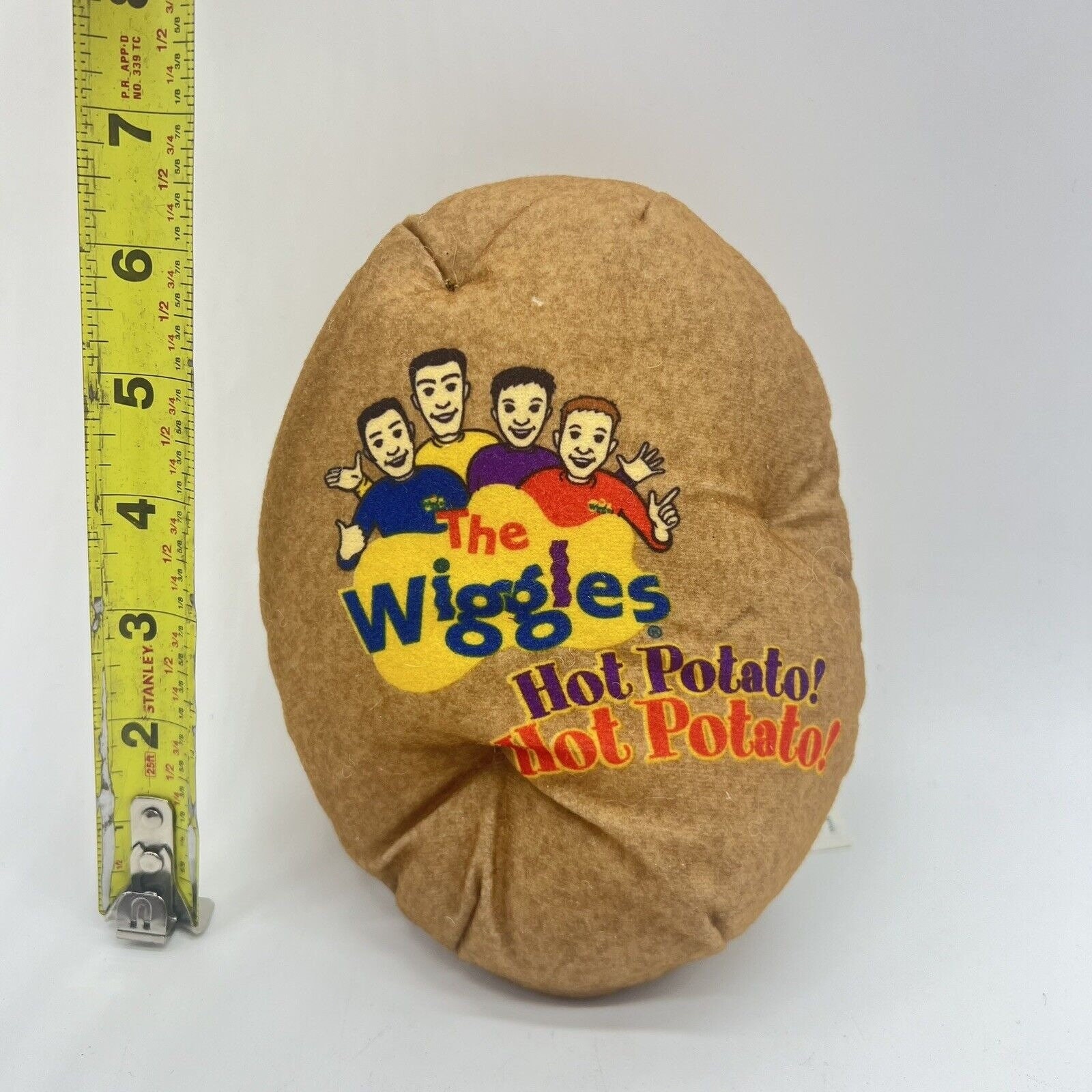 The Wiggles Hot Potato Hot Potato Singing Musical Plush Toy Toss Game ...