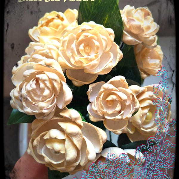 Seashell Flower - Etsy