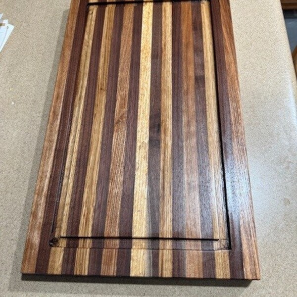 Cutting Board With Juice Groove Svg - Etsy