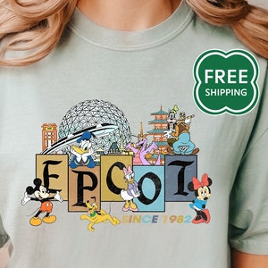 Epcot Shirts, Disney Epcot Shirt, Disney Family Shirts, Vintage Epcot ...