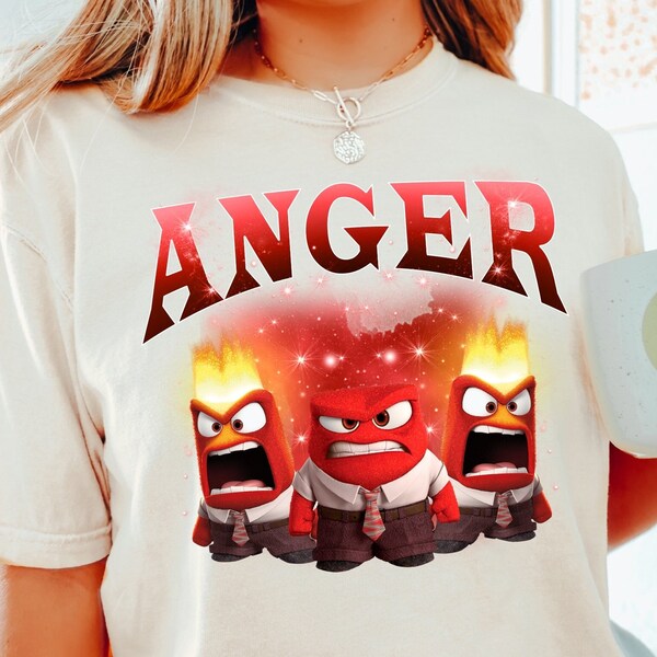 Anger Inside Out Tshirts - Etsy