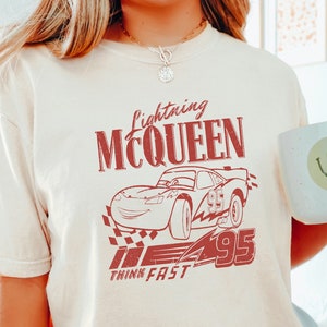 Lightning Mcqueen, Lightning Mcqueen Shirt, Lightning Mcqueen T Shirt ...