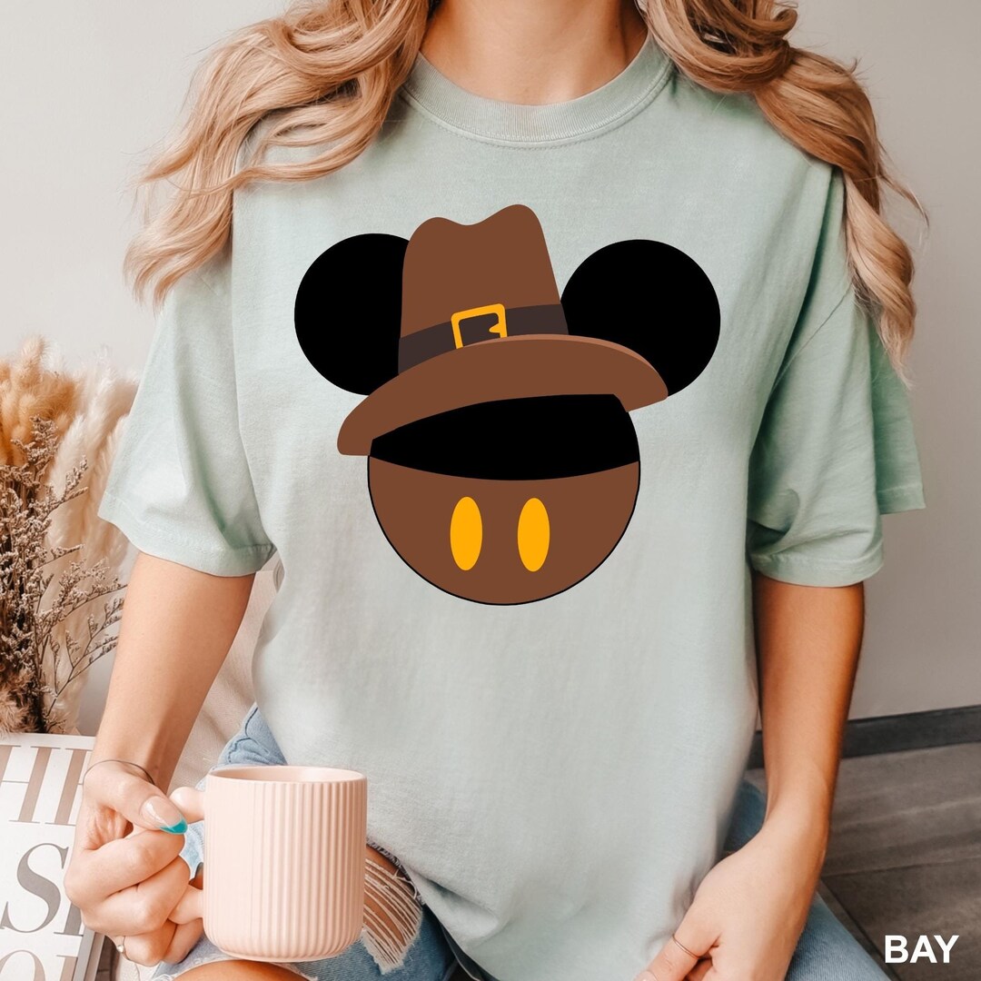 Mickey Mouse Thanksgiving Pilgrim Shirt, Minnie Mouse Thanksgiving ...