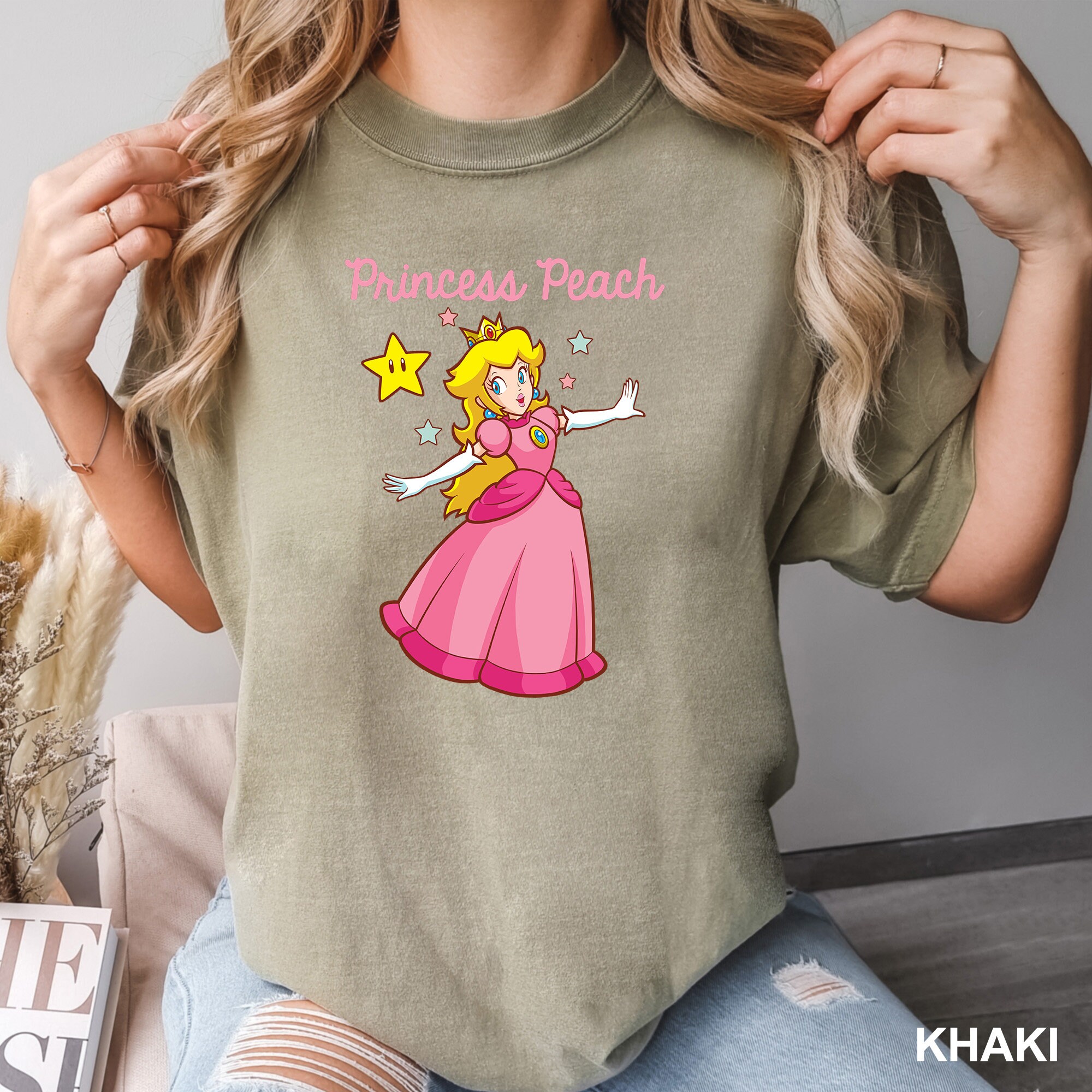 Princess Peach, Disney Princess Shirt, Disney Shirts, Disneyland ...