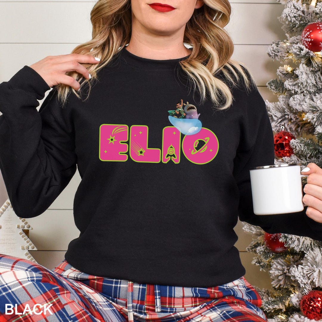 Disney Elio Sweatshirt, Disney Alien Sweatshirt, Disney Trip Hoodie ...