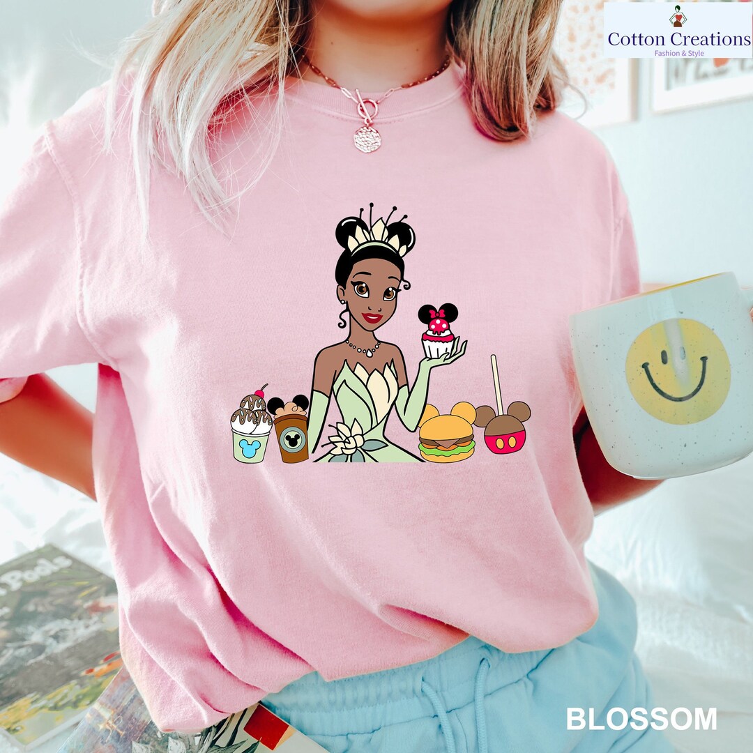Princess Tiana, Disney Princess, Disney Princess Shirt, Princess Tiana ...