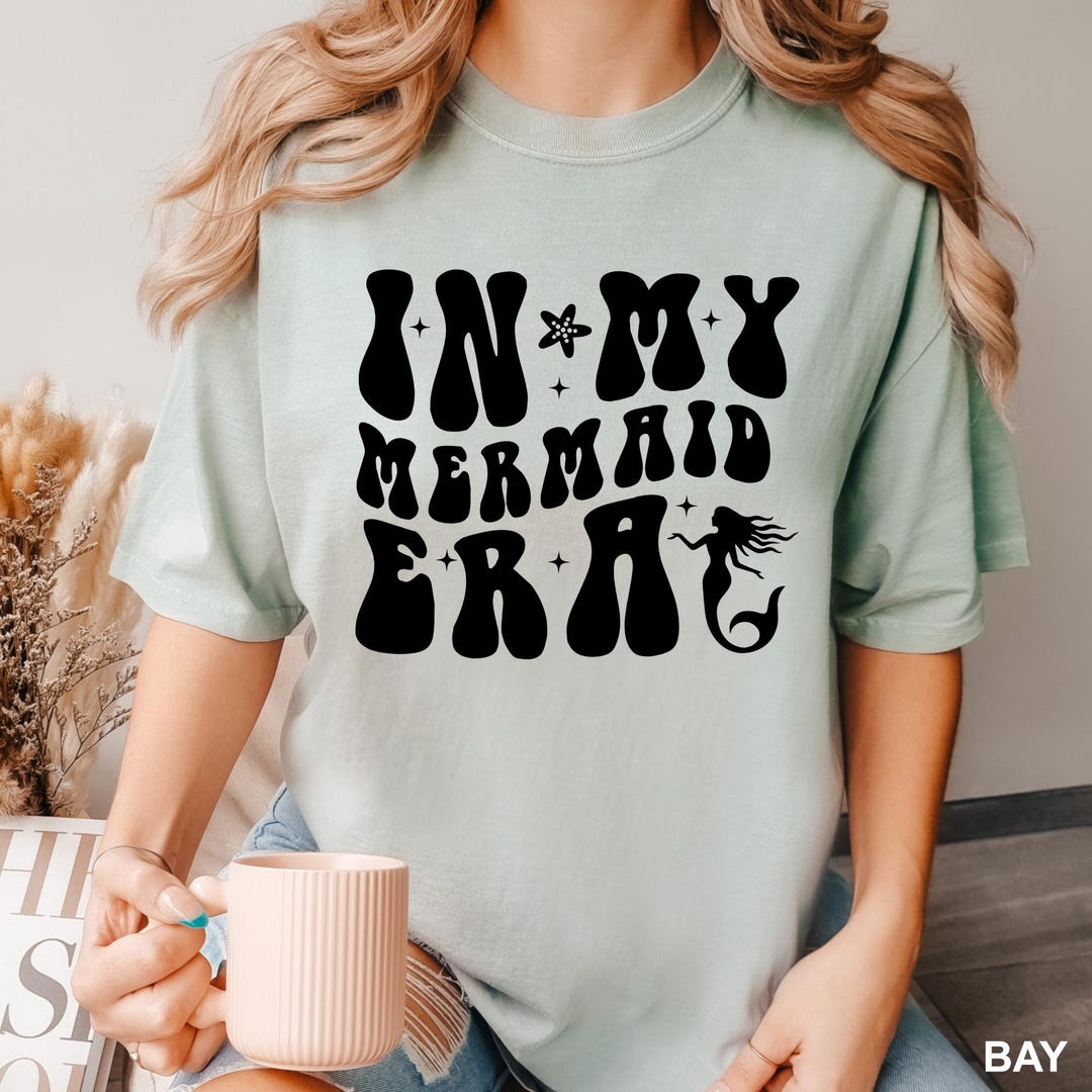 Mermaid Era Shirts, Mermaid Shirt, in My Mermaid Era Shirt, Disney ...