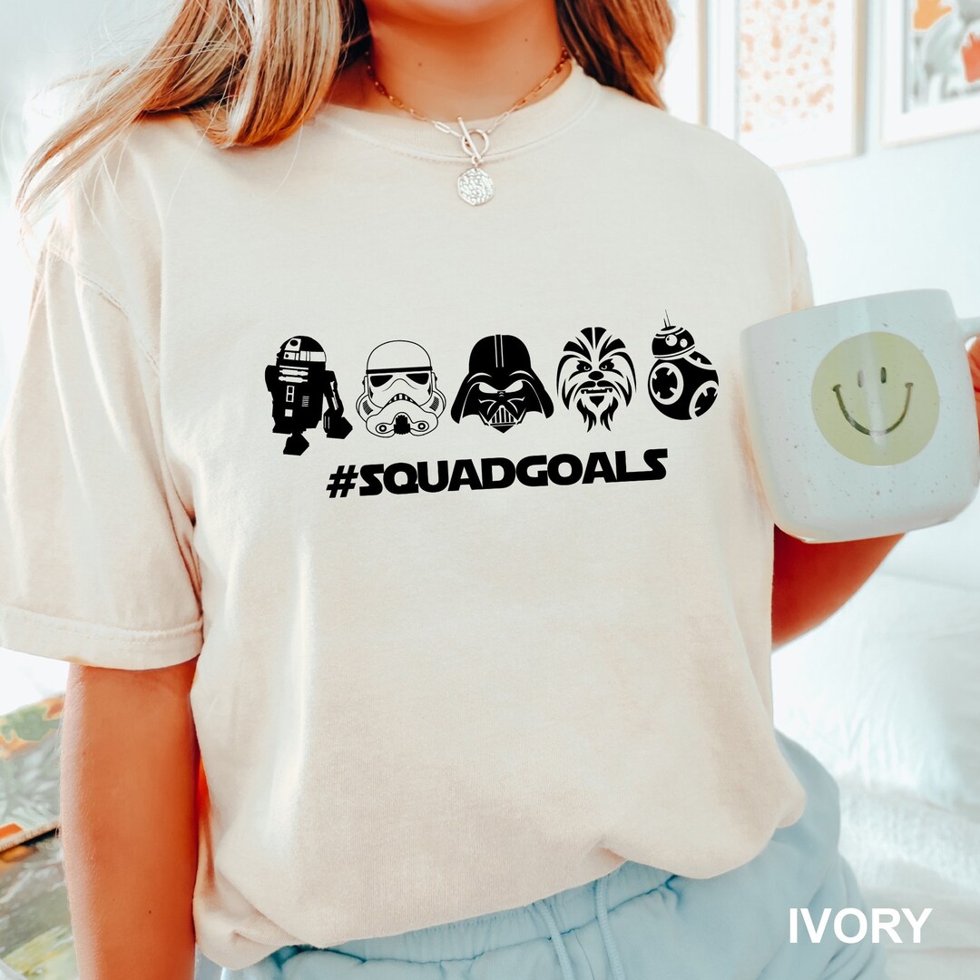 Disney Star Wars, Starwars Squad Shirt, Starwars Characters, Star Wars ...
