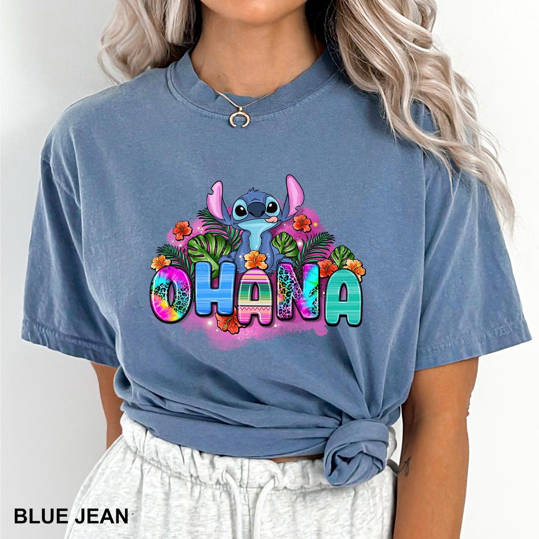 Disney Stitch Shirt, Lilo and Stitch Ohana Summer Time Shirt, Stitch ...