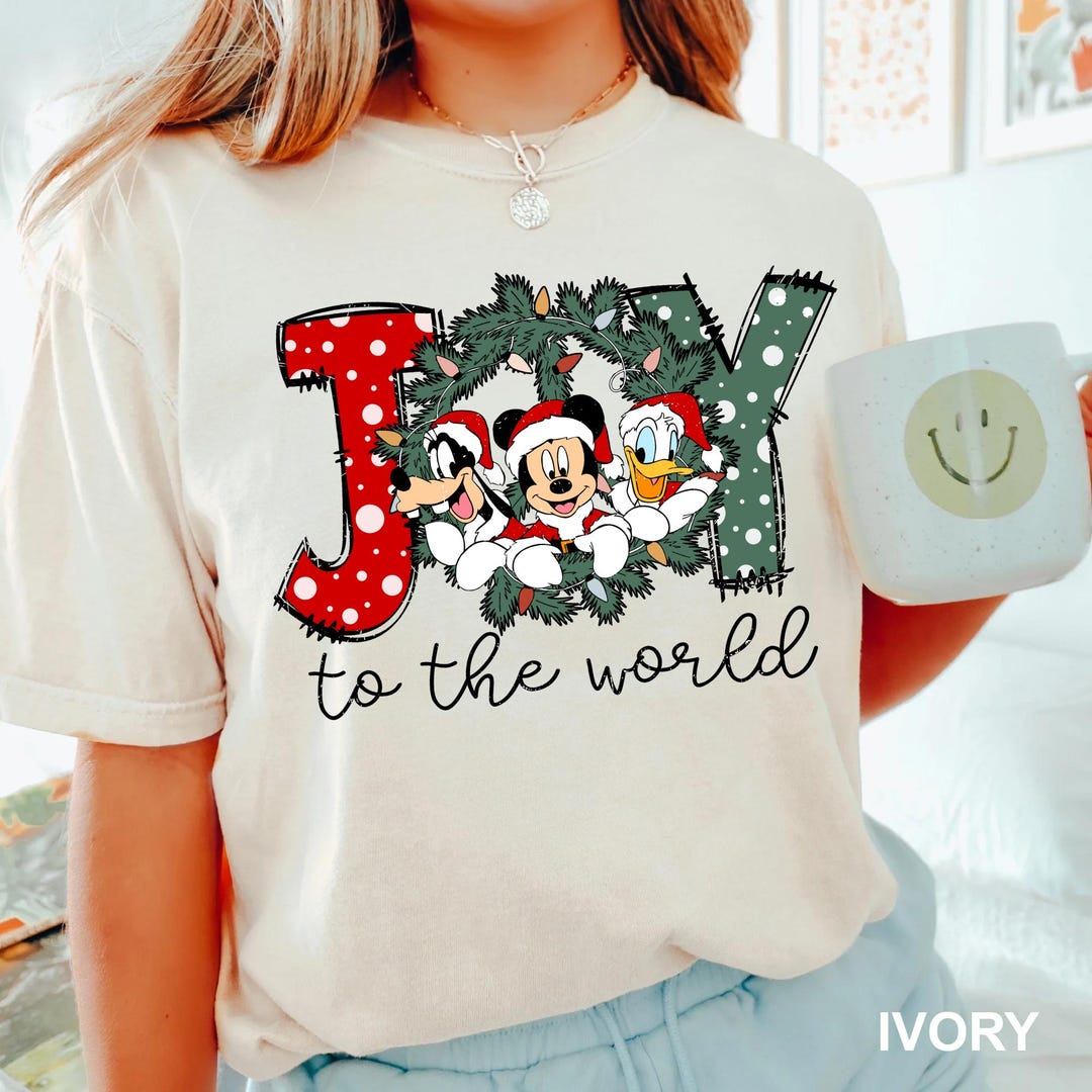 Mickey and Friends Christmas Shirt, Disney Christmas Shirt, Disney ...