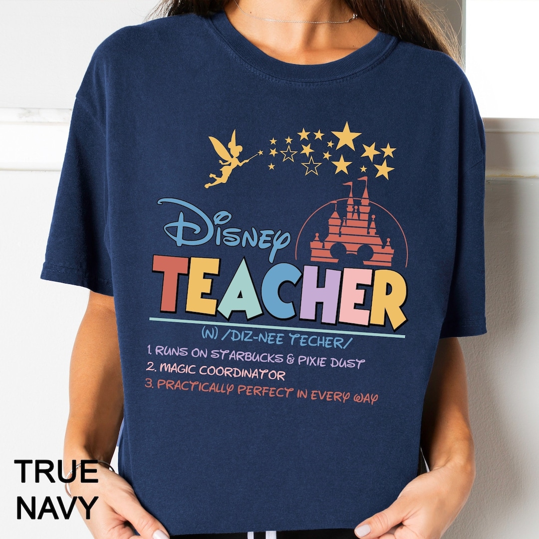 Disney Teacher Shirt, Disney Teacher, Teacher Shirt, Teacher Shirts ...