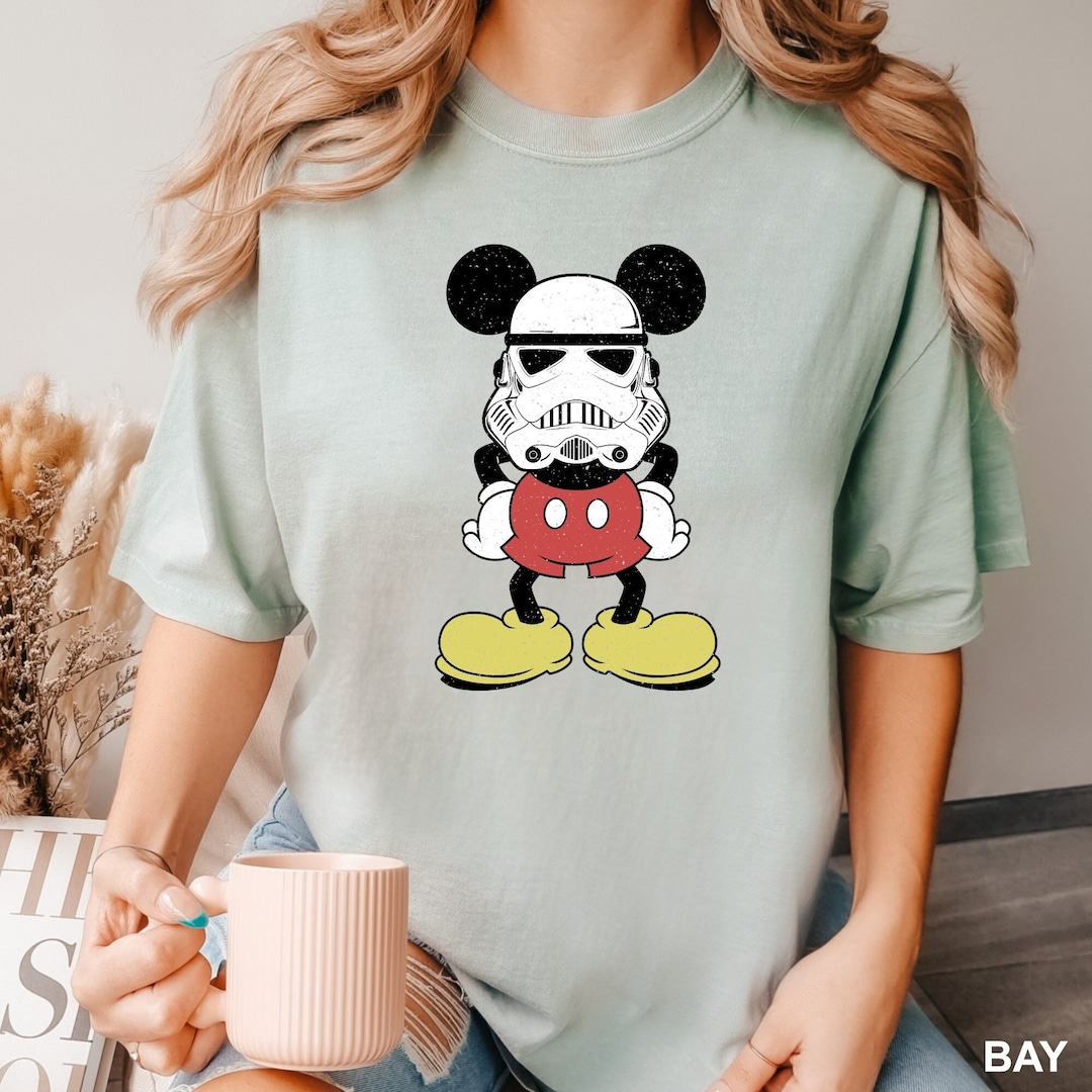 Mickey Mouse Star Wars Helmets, Mickey Starwars Shirt, Star Wars Shirt ...