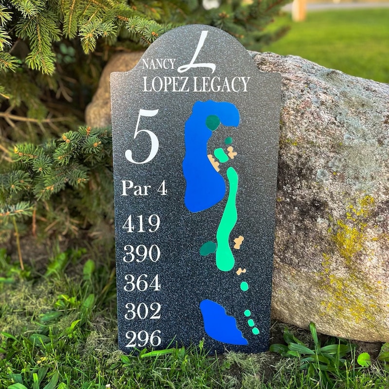 Golf Course Hole Signs - Etsy