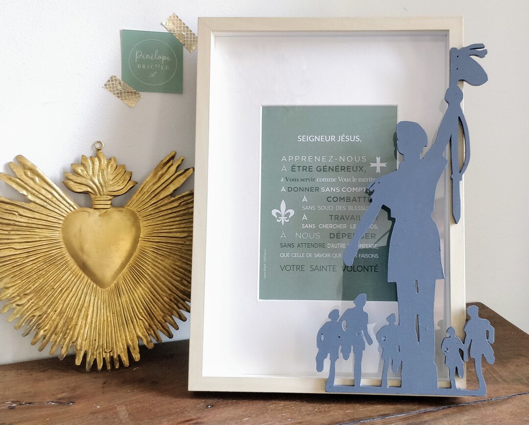 CP Scout or Guide Frame With His Patrol - Etsy