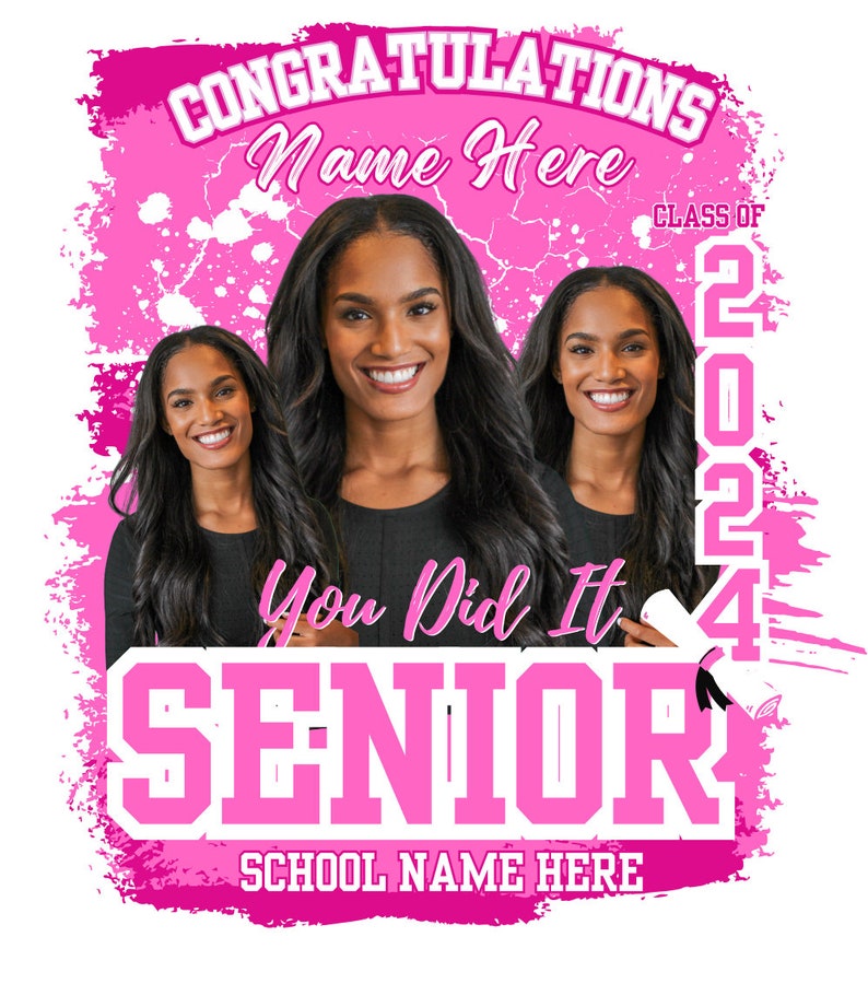 7 Editable Graduation Templates #2 - Etsy