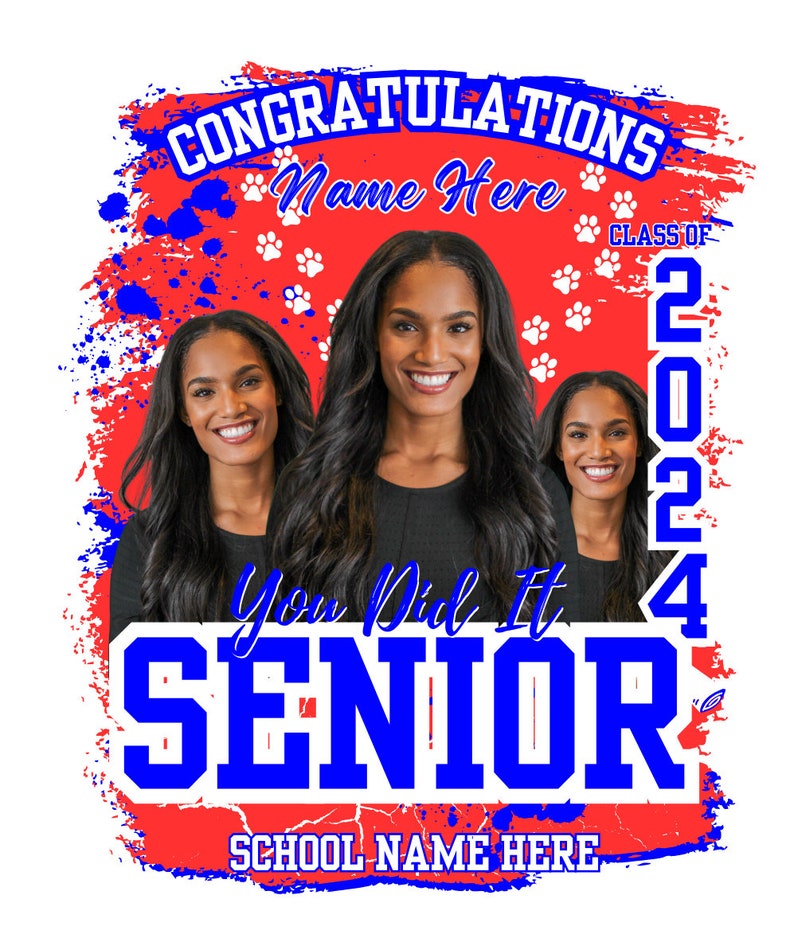 7 Editable Graduation Templates #2 - Etsy