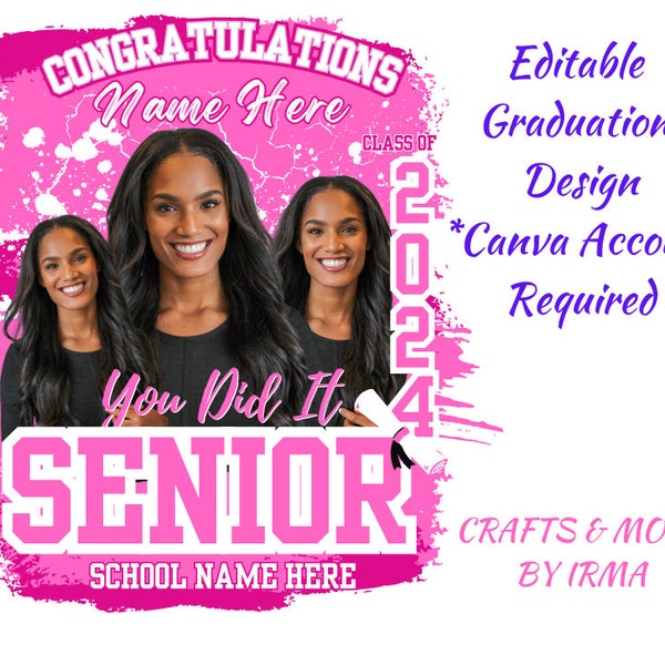Pink Graduation - Etsy
