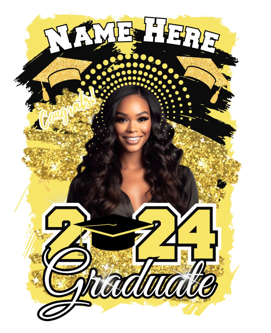 7 Editable Graduation Templates #2 - Etsy