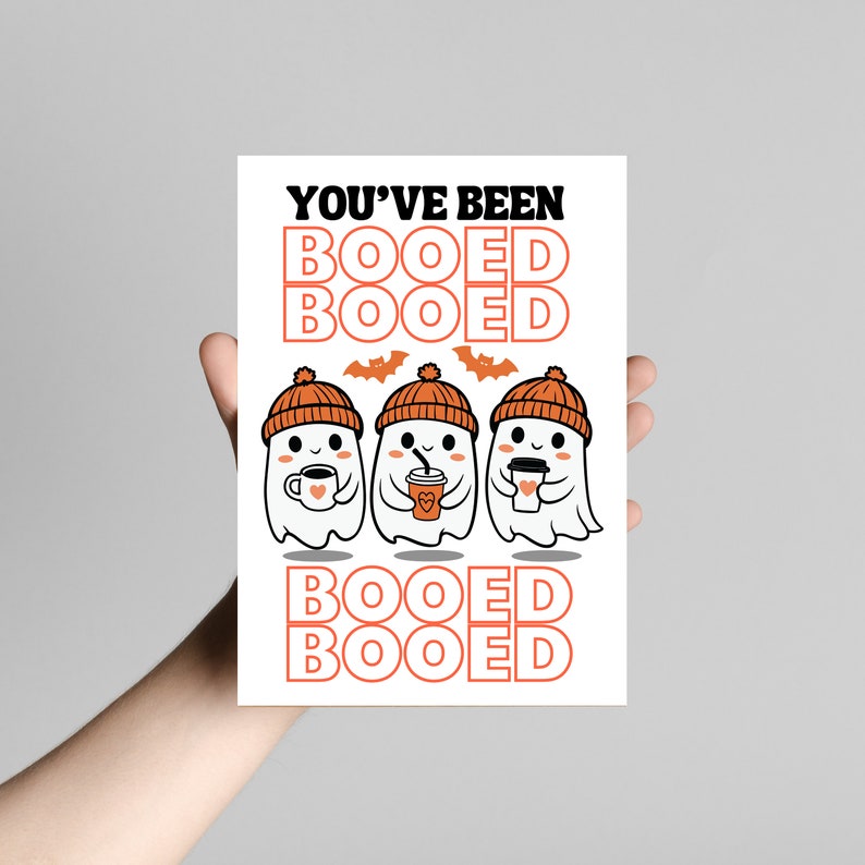 You've Been Booed Printable, We've Been Booed, Boo Basket Printable Tag ...