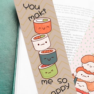 Cute Printable Bookmark, Kawaii Printable Art, Instant Download ...