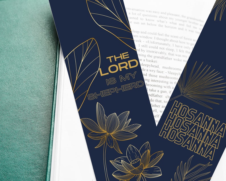 Bible Verse Printable Bookmark, Gift for Christian, Religious Download ...