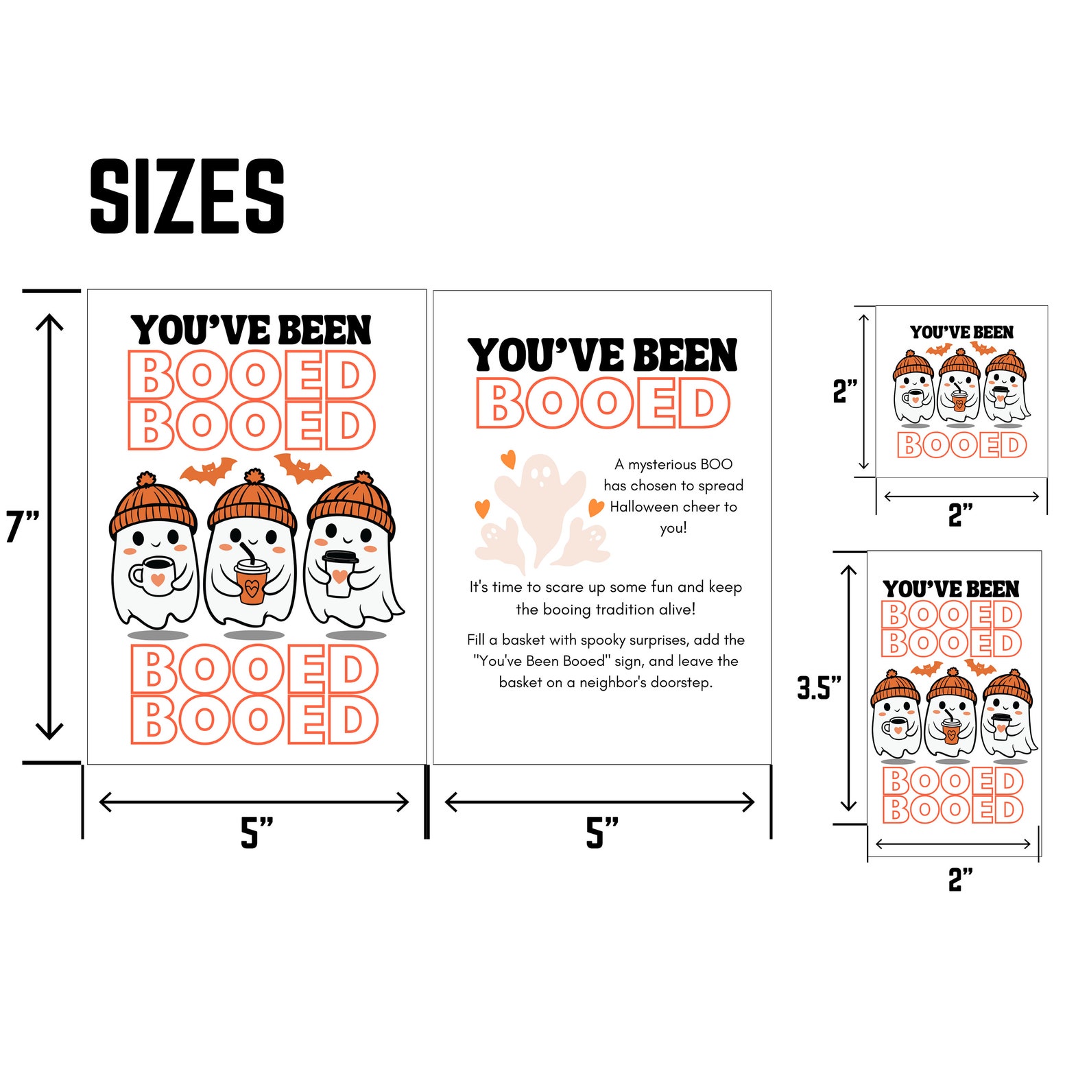 You've Been Booed Printable, We've Been Booed, Boo Basket Printable Tag ...