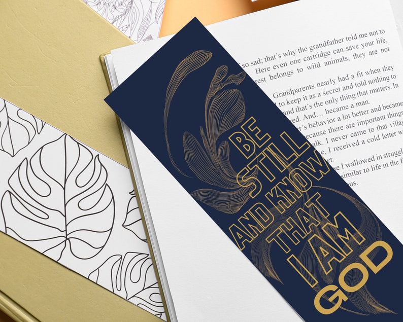 Bible Verse Printable Bookmark, Gift for Christian, Religious Download ...