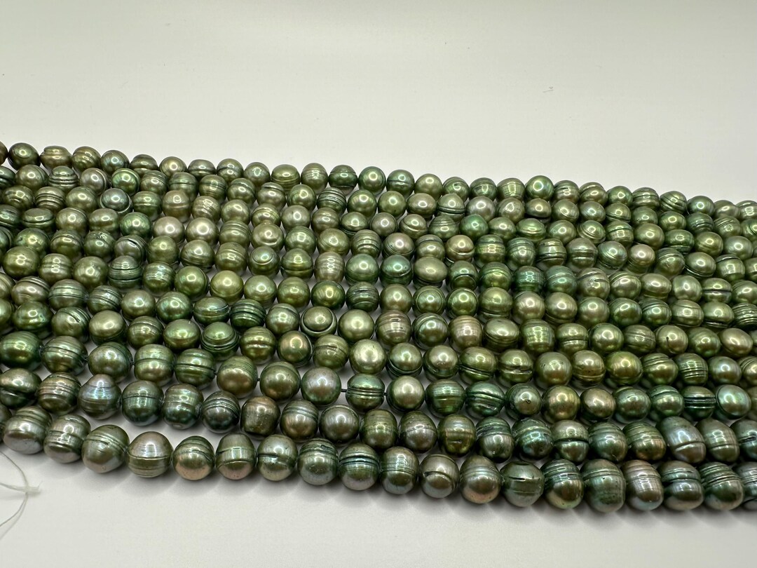 9-11mm Big Freshwater Pearl, off Round Natural Pearls for Jewelry ...