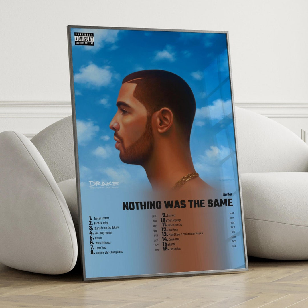 Drake Nothing Was the Same Album Cover Poster Wall Art, Drake, Nothing ...