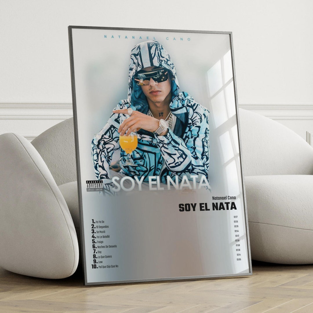Natanael Cano Soy El Nata Album Cover Poster Wall Art, Natanael Cano ...