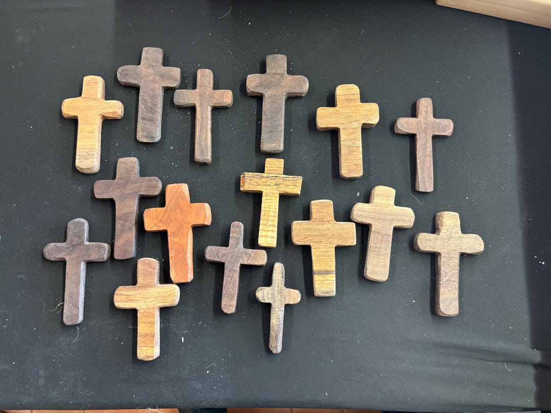 Pocket Worry Cross - Etsy