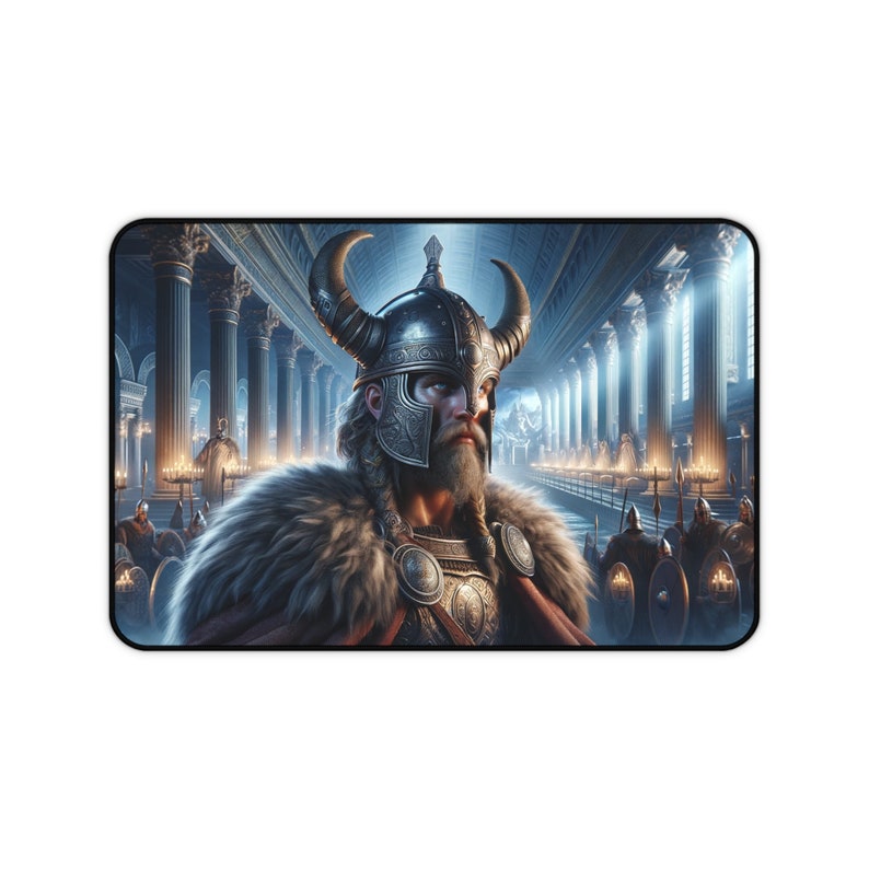 Desk Mat/desk Pad, Viking in Valhalla/vikings in Walhalla, Nordic/norse ...