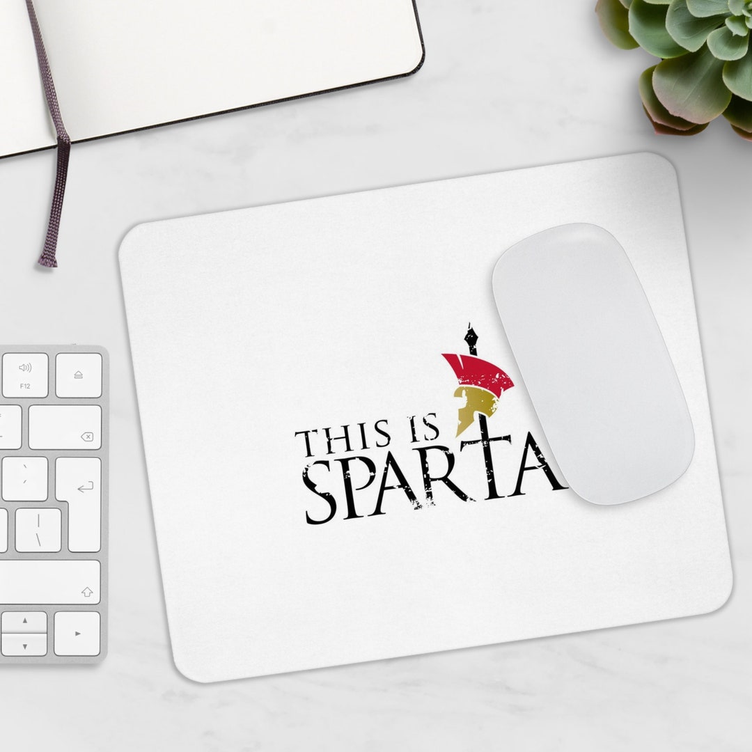 Mouse Pad / 300 Spartans Style / This is Sparta / Cool Look / Molon ...