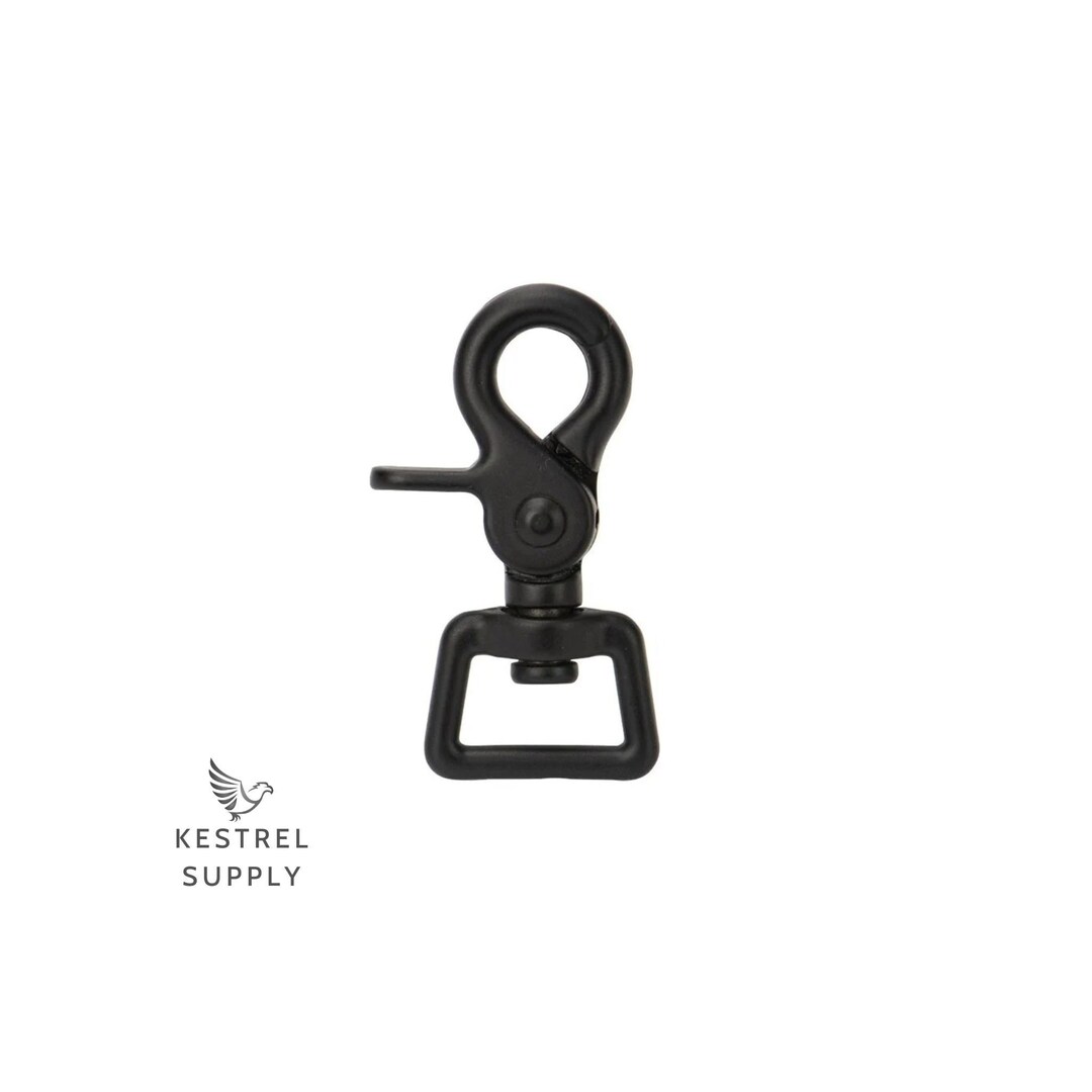 Trigger Swivel Snap - Black 16mm, 20mm, 25mm Craft Supplies ...