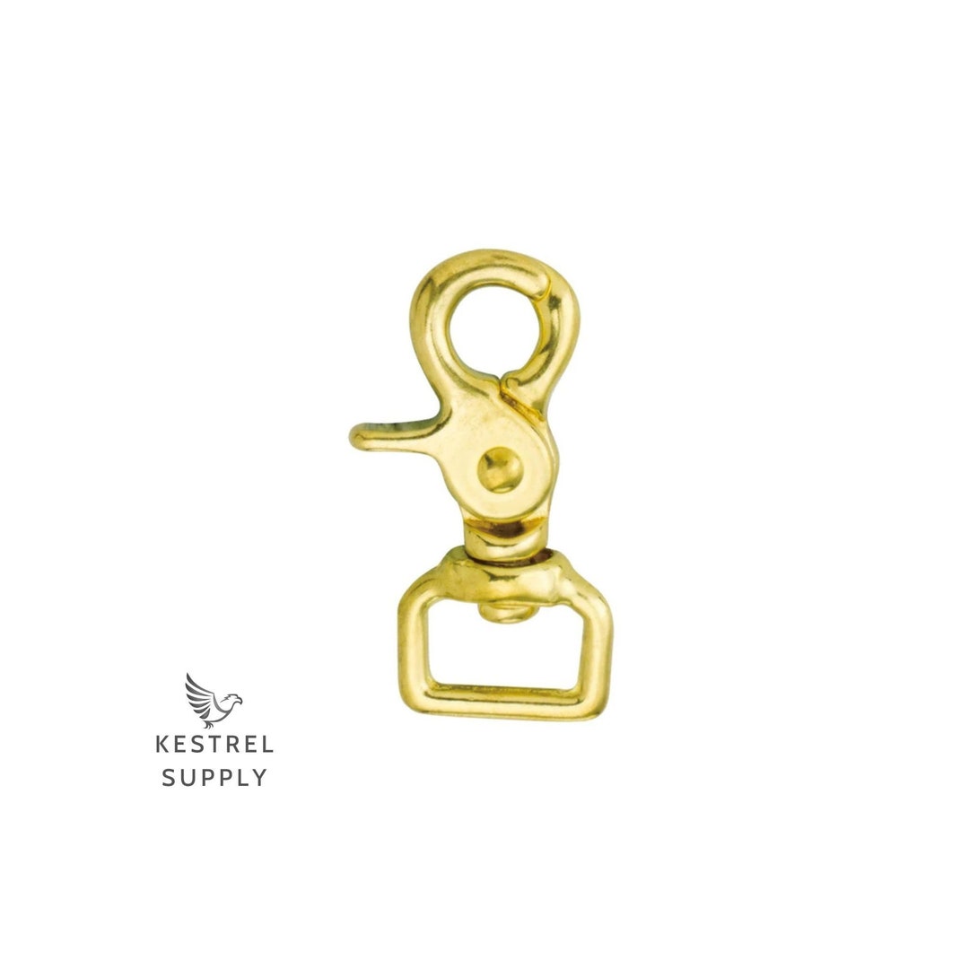 Trigger Swivel Snap - Solid Brass Cast 16mm, 20mm Craft Supplies ...