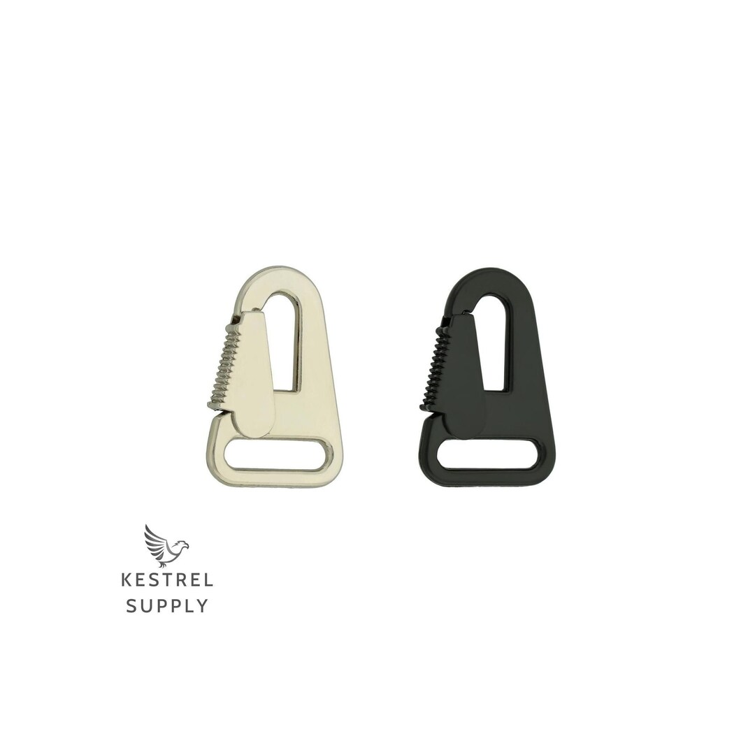 Lever Snap Hook 23mm - Silver, Black, Craft Supplies & Accessories for ...