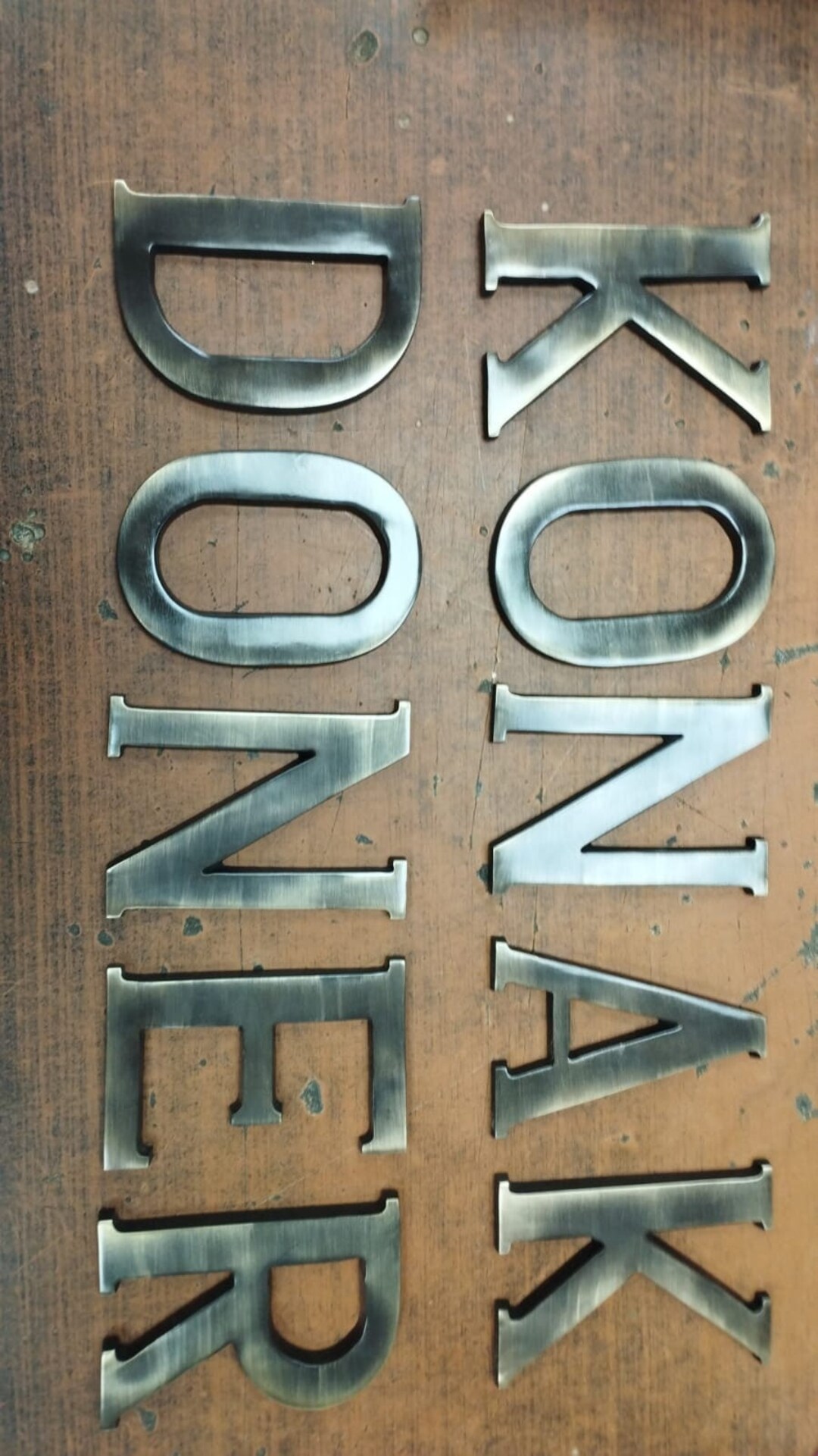 Antique Letter Sign, Custom Vintage Letters, Retro Office Signs ...