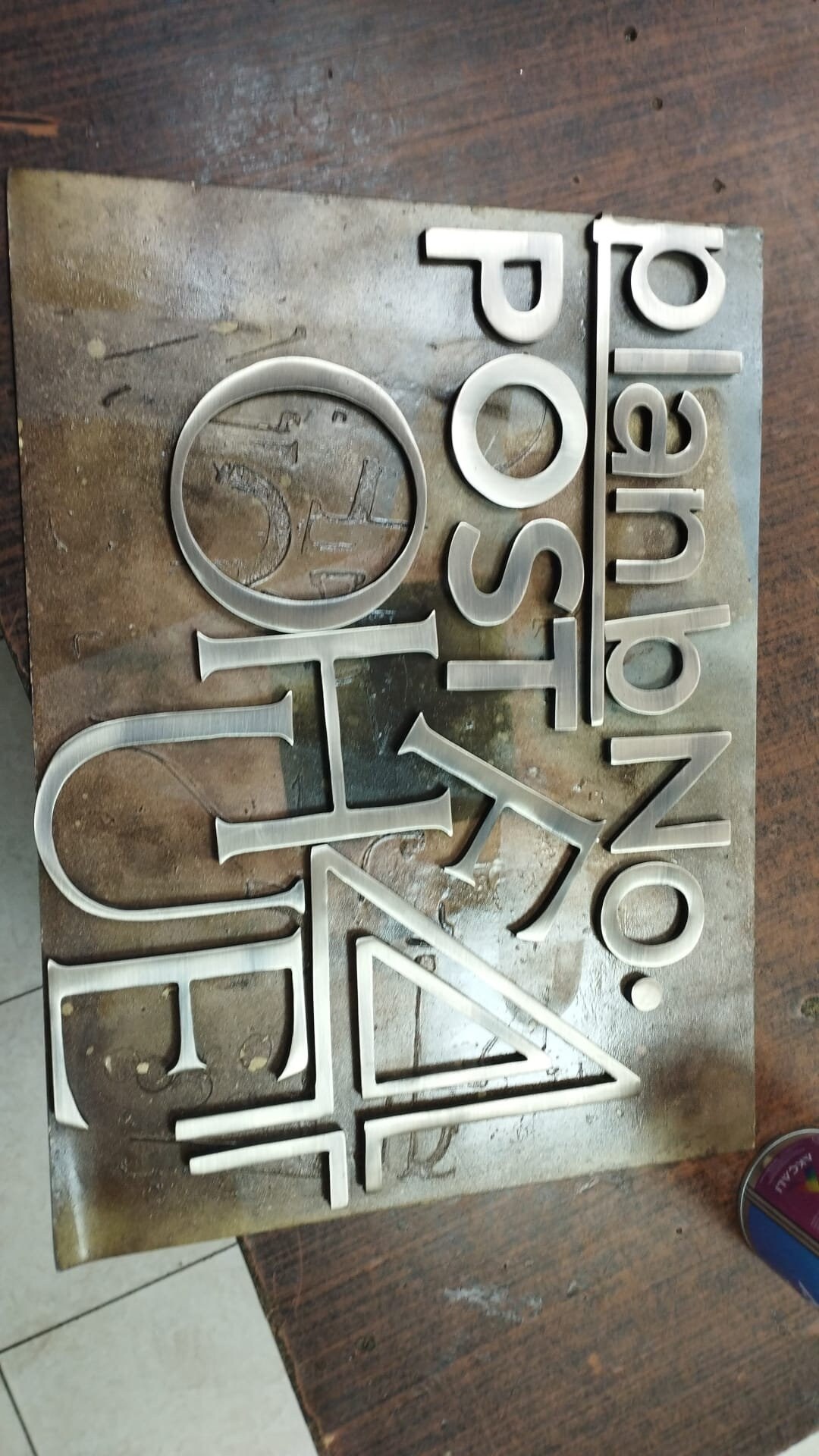 Custom Letter Sign, Gold Letter Sign, Letterboard Accessory, Wall ...