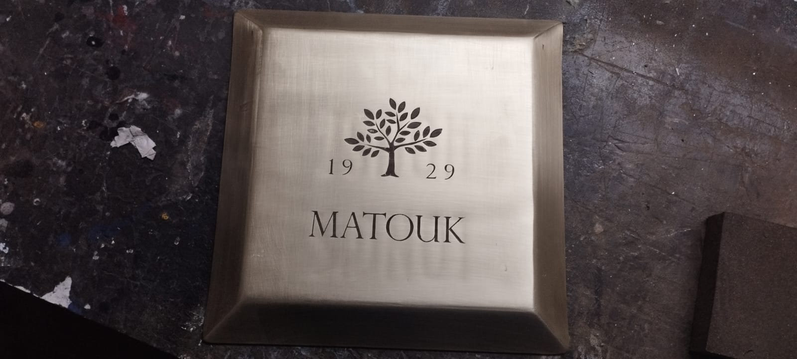 Custom Brass Sign, Brass Sheet Sign, Brass Bullion, Company Brass Ingot ...