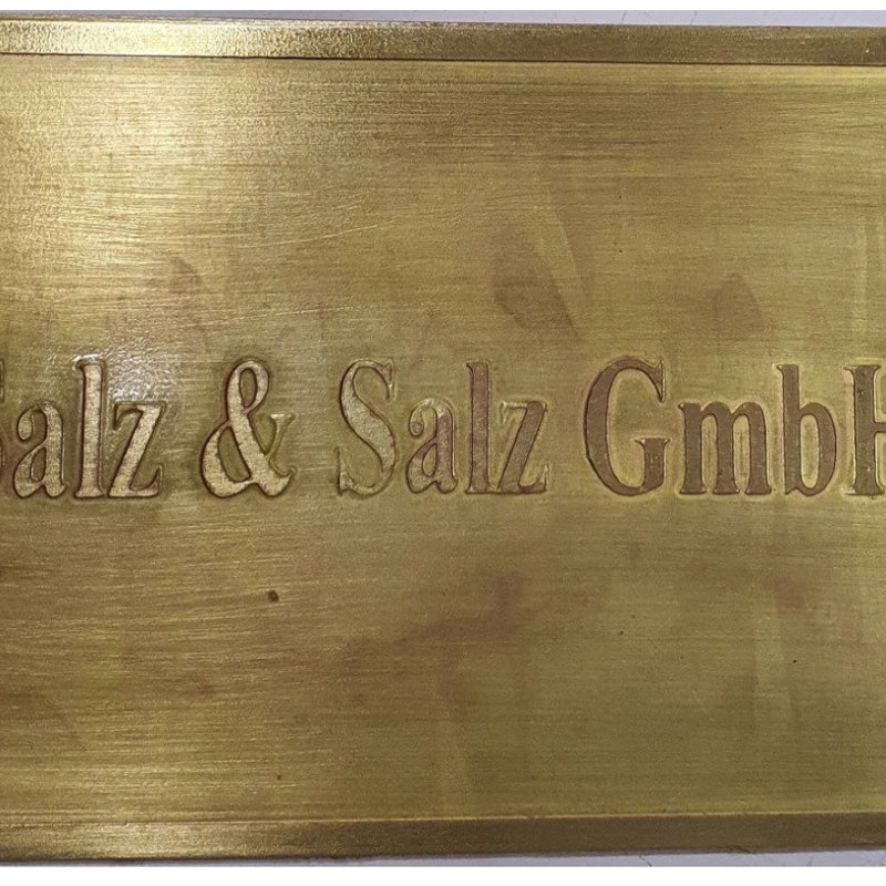 Brass Sign - Etsy