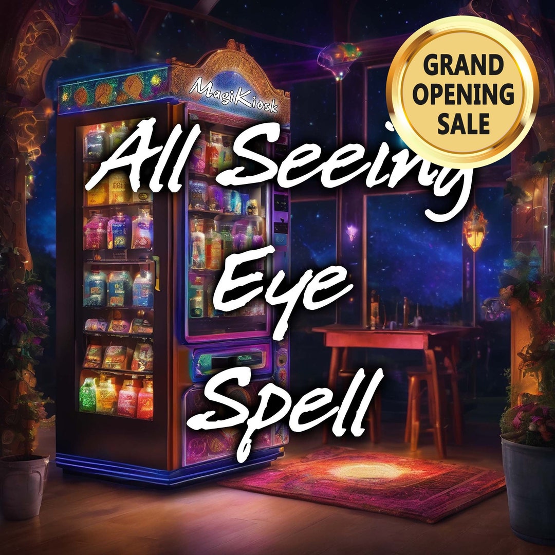 All Seeing Eye Spell Clear Sight and a Heightened Sense of Intuition ...