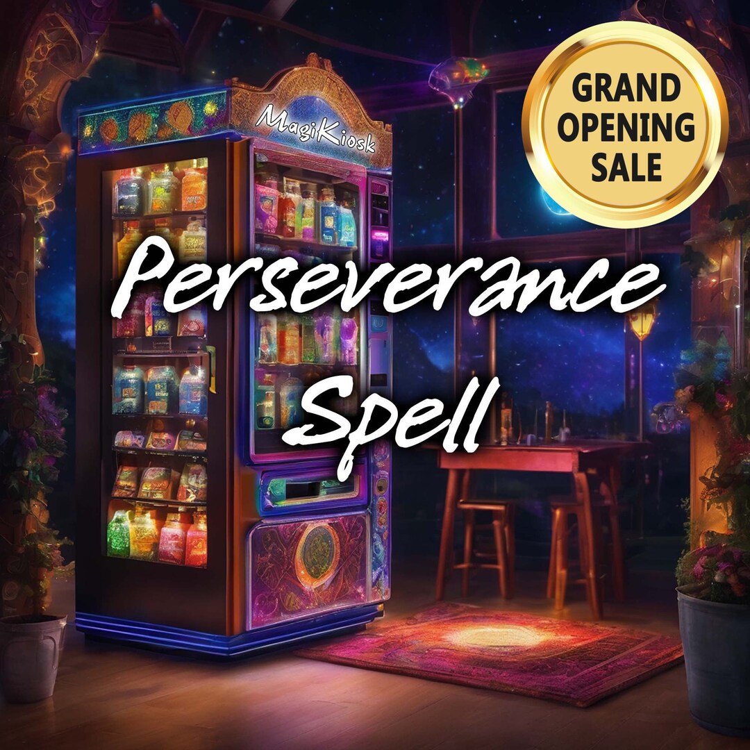 Perseverance Spell Rise Above Any Challenge and Conquer Any Obstacle - Etsy