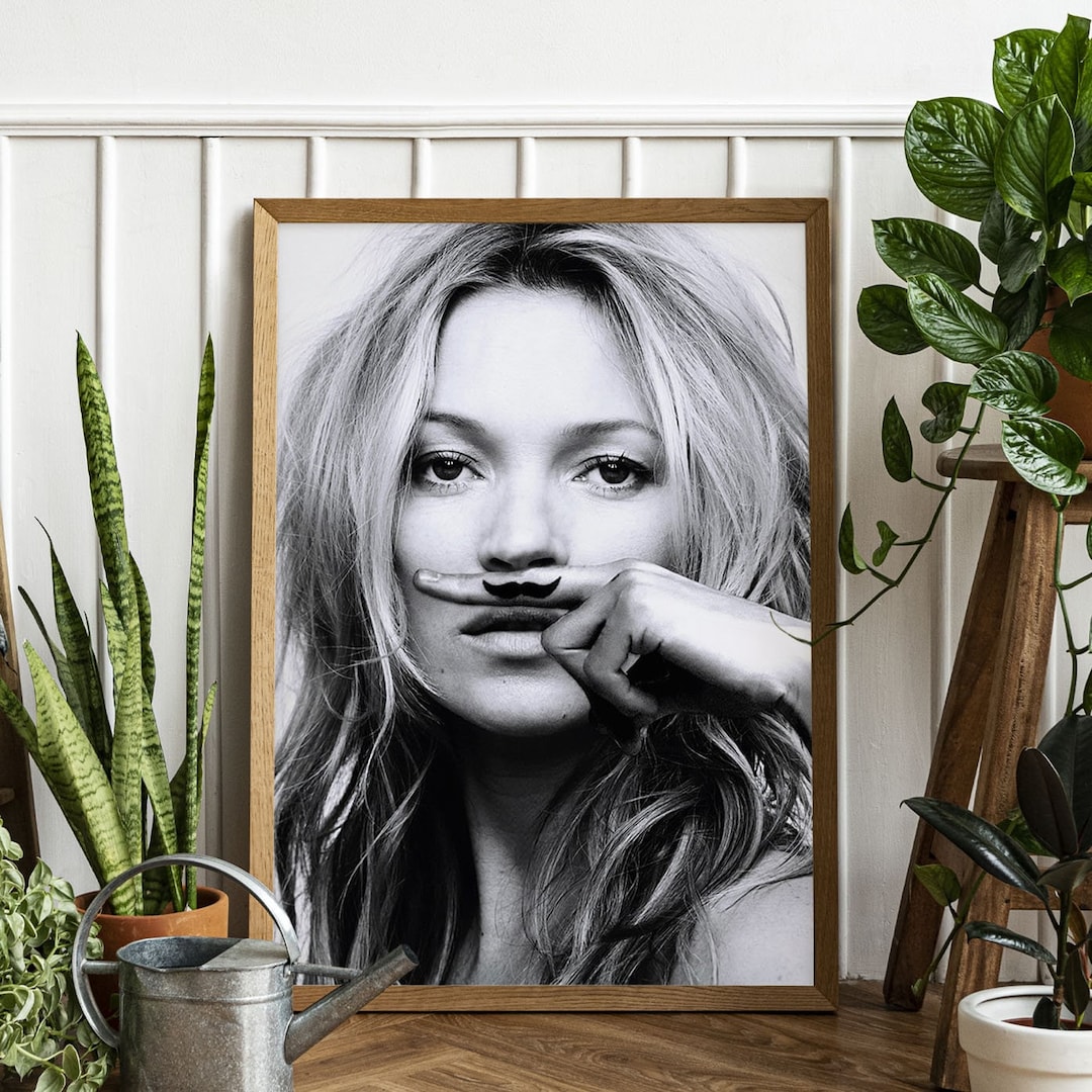 Kate Moss Poster Fashion Print Fashion Poster Fashion Wall Art Life is ...
