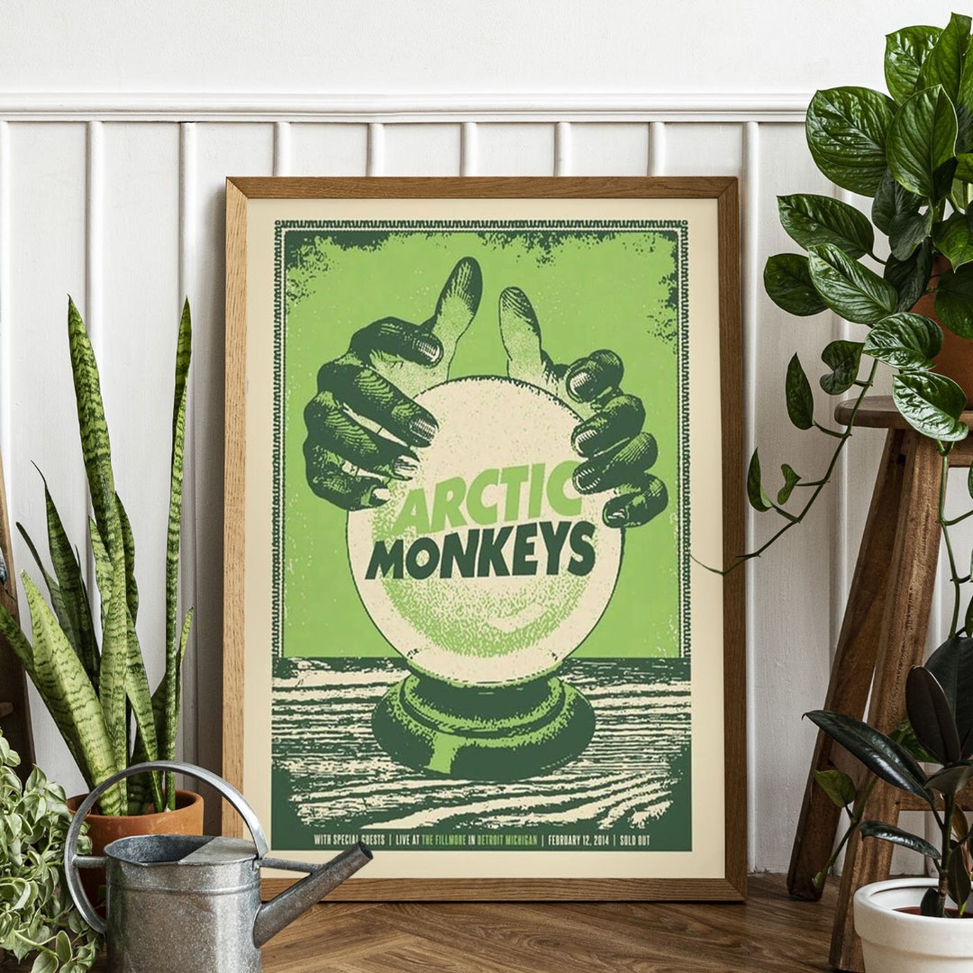 Arctic Monkeys Poster Concert Posters Music Poster Prints Rock Music ...