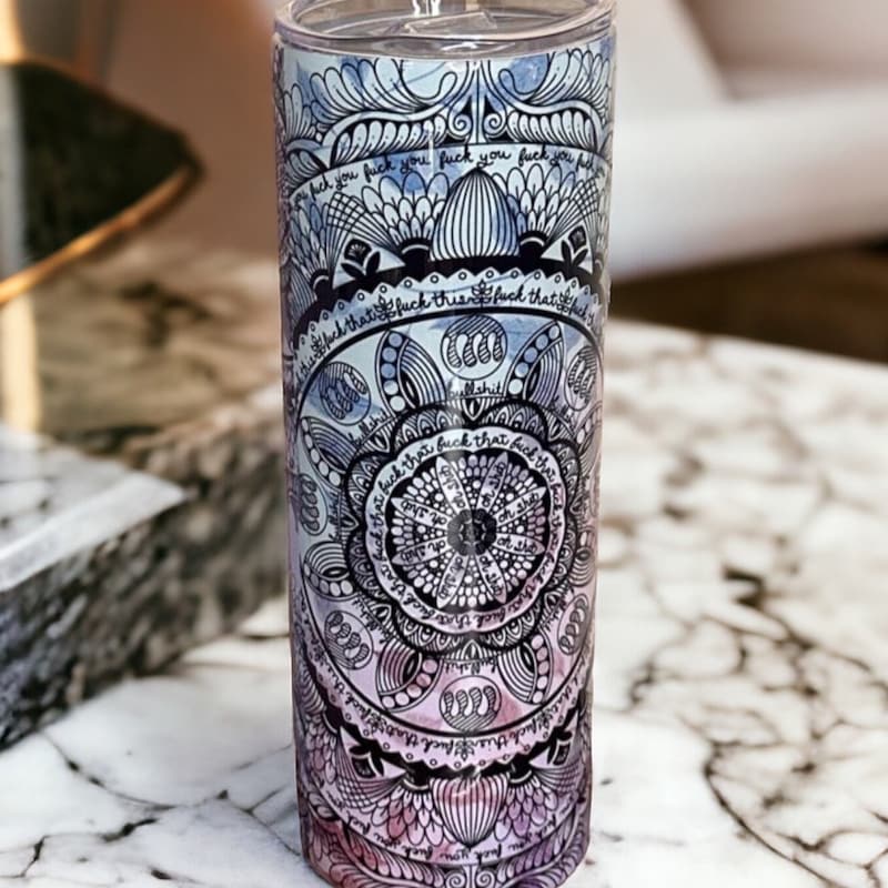 Mandala With Words - Etsy