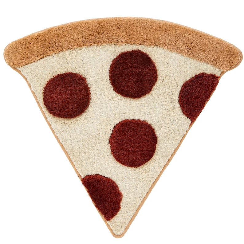 PIZZA RUG Tufted Pizza Rug Funny Decor Kitchen Rug Housewarming Gift ...