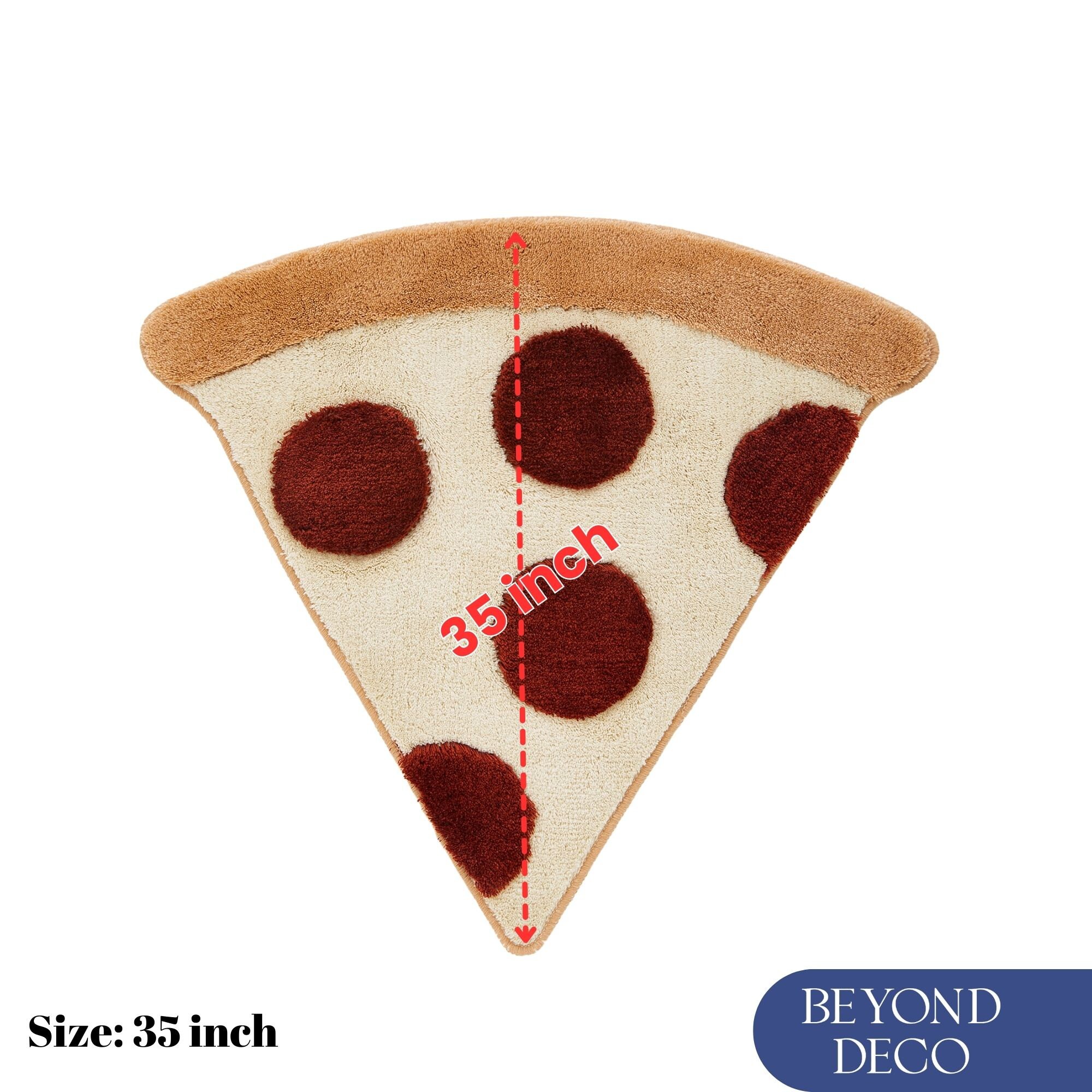 PIZZA RUG Tufted Pizza Rug Funny Decor Kitchen Rug Housewarming Gift ...