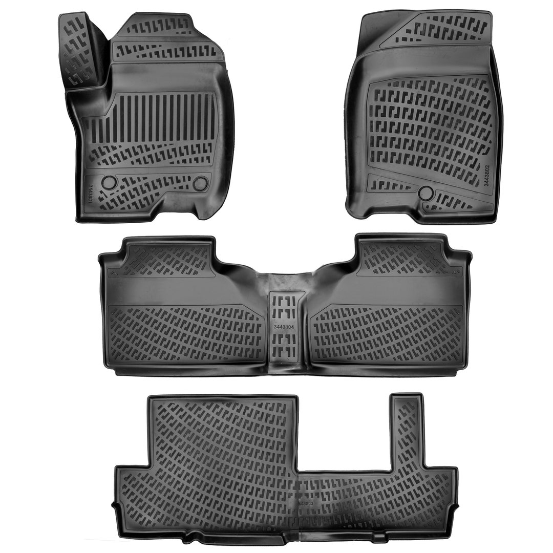 CHEVROLET TAHOE 2021-2024 Compatible Croc Liners Custom Fit Floor Mat ...