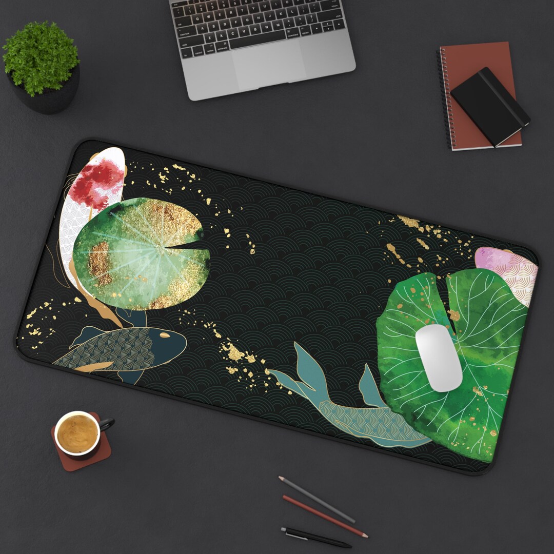 KOI FISH DESKMAT - Etsy