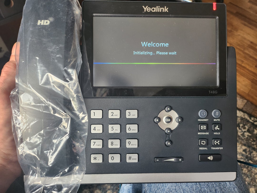 Yealink SIP-T48G Touchscreen 16-line HD Gigabit Voip Office IP Phone Black Stand - Etsy